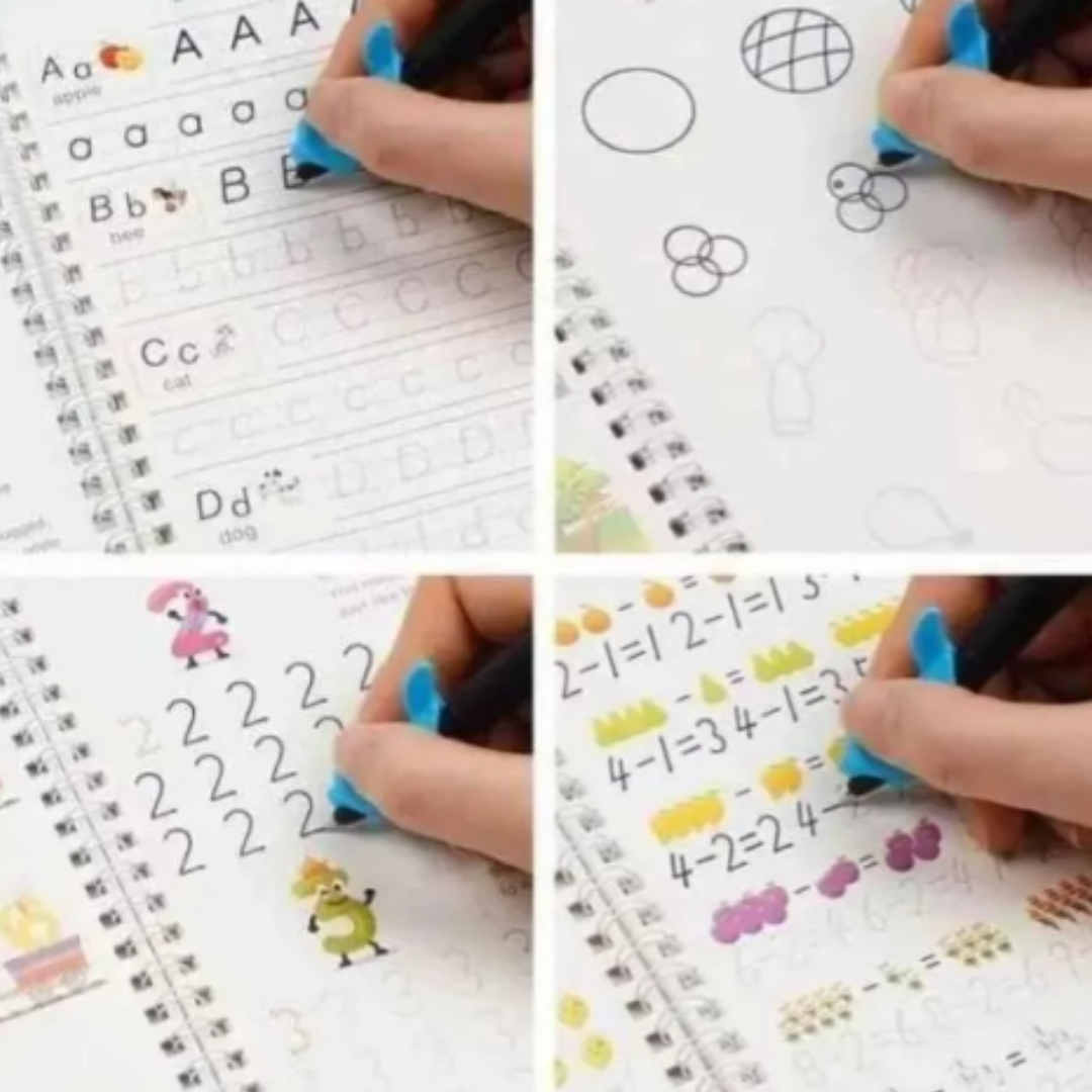 Cuadernos Mágicos Reutilizables Aprender Escribir Caligrafía ...